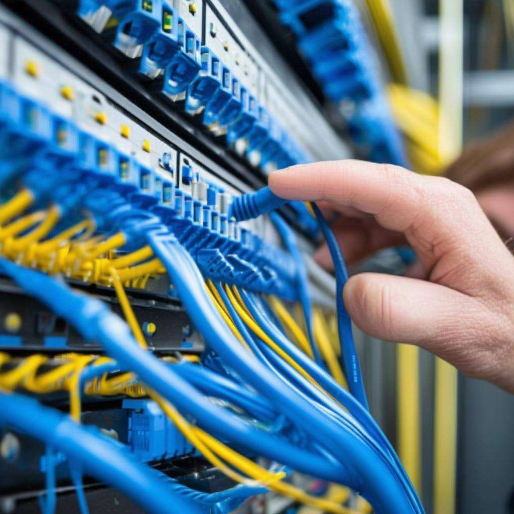 Data cat5 - cat6 installation